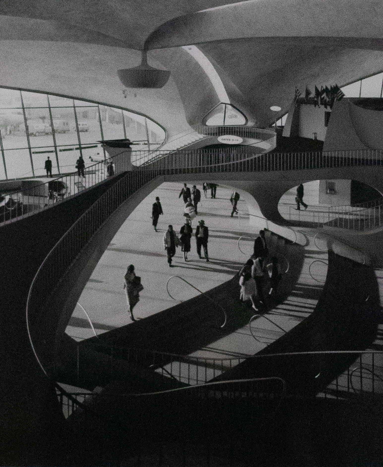 TWA Terminal Interior, 1962 | MIT List Visual Arts Center