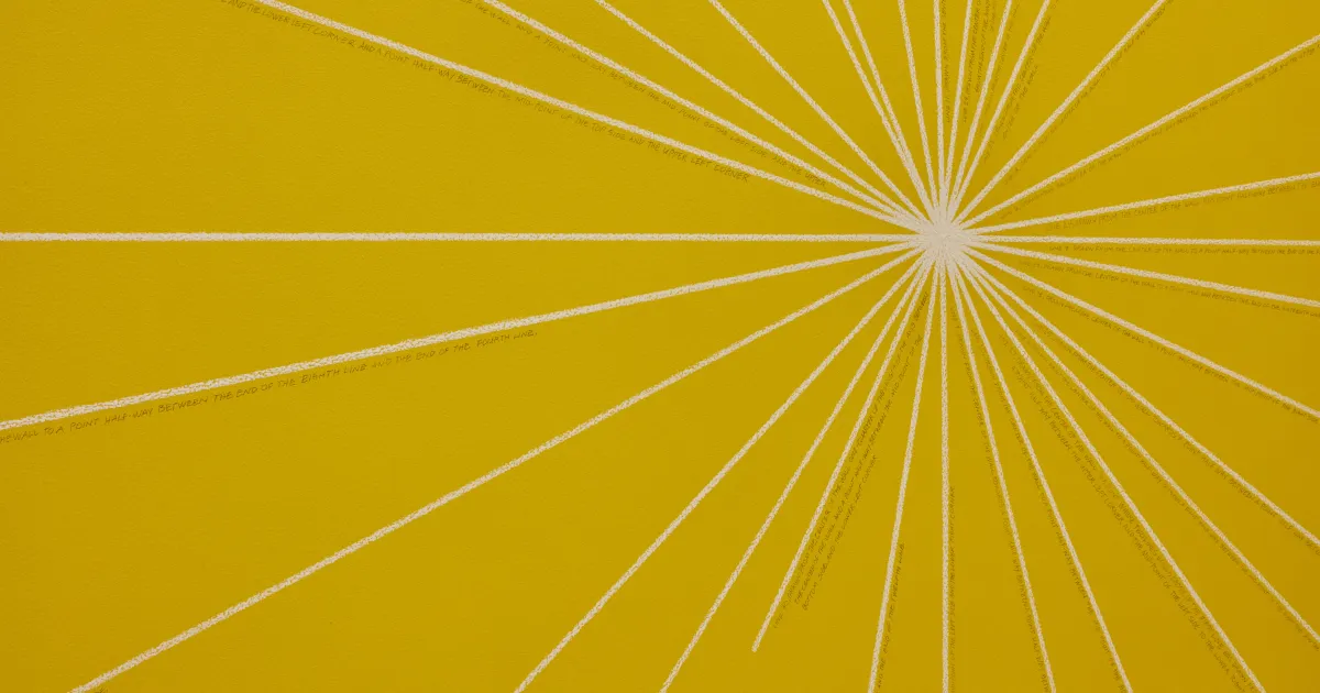 Wall Drawing #254, 1975 | MIT List Visual Arts Center