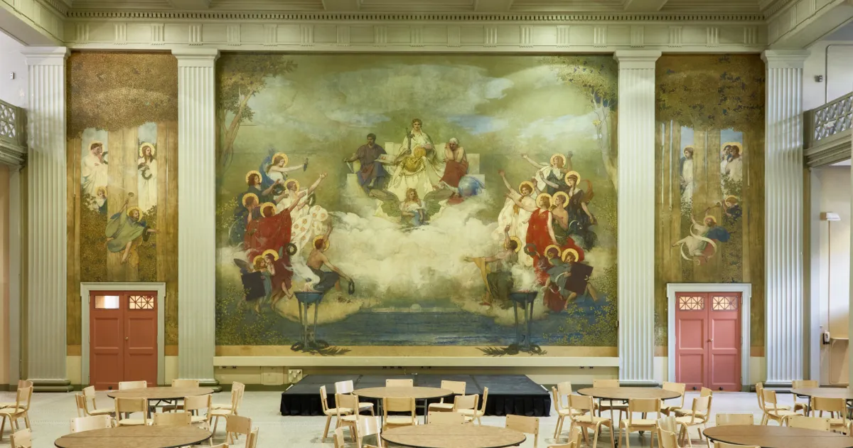 Walker Memorial Mural, 1923-30 | MIT List Visual Arts Center
