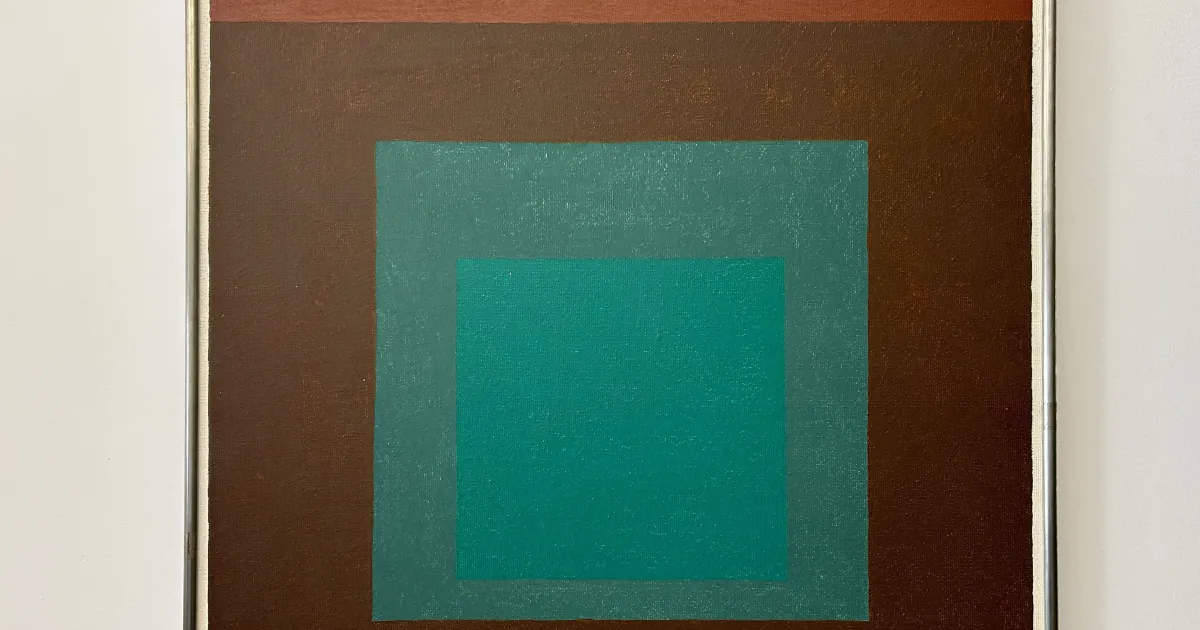 Homage to the Square: Placed, 1959 | MIT List Visual Arts Center
