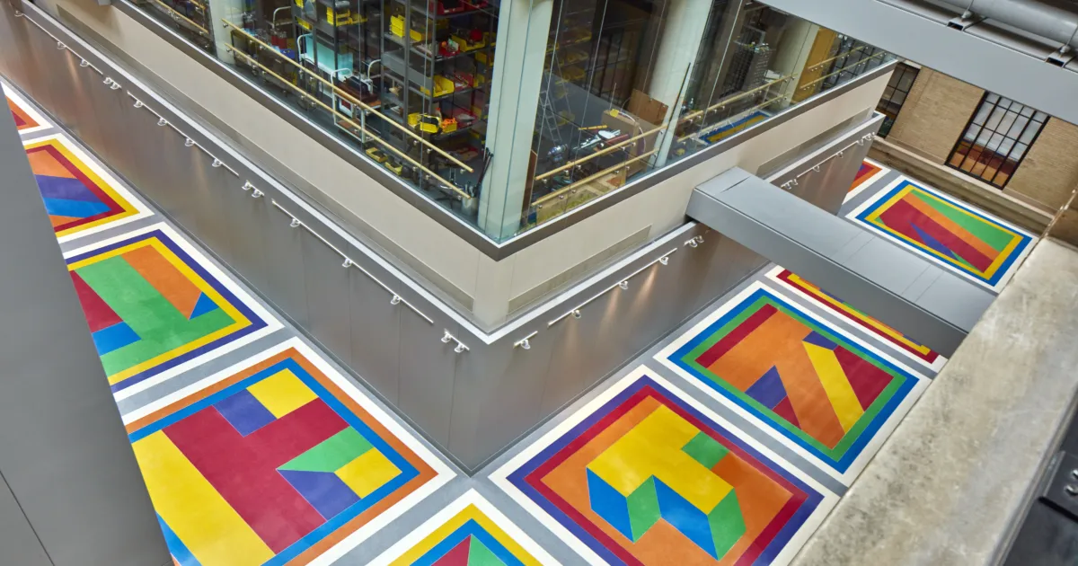 Bars of Color within Squares (MIT), 2007 | MIT List Visual Arts Center